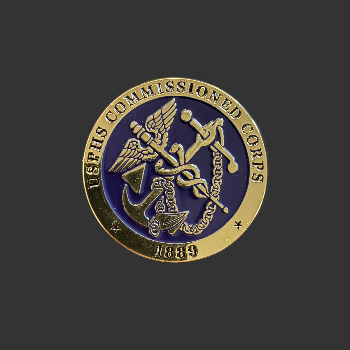 Environmental Health Officer Challenge Coin – PHS Proud